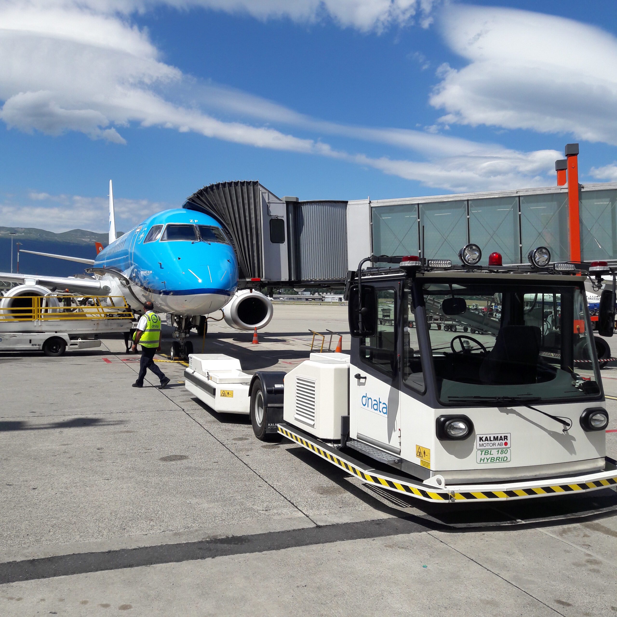 Aircraft Pushback Towbarless Tractor Kalmar TBL 180 New