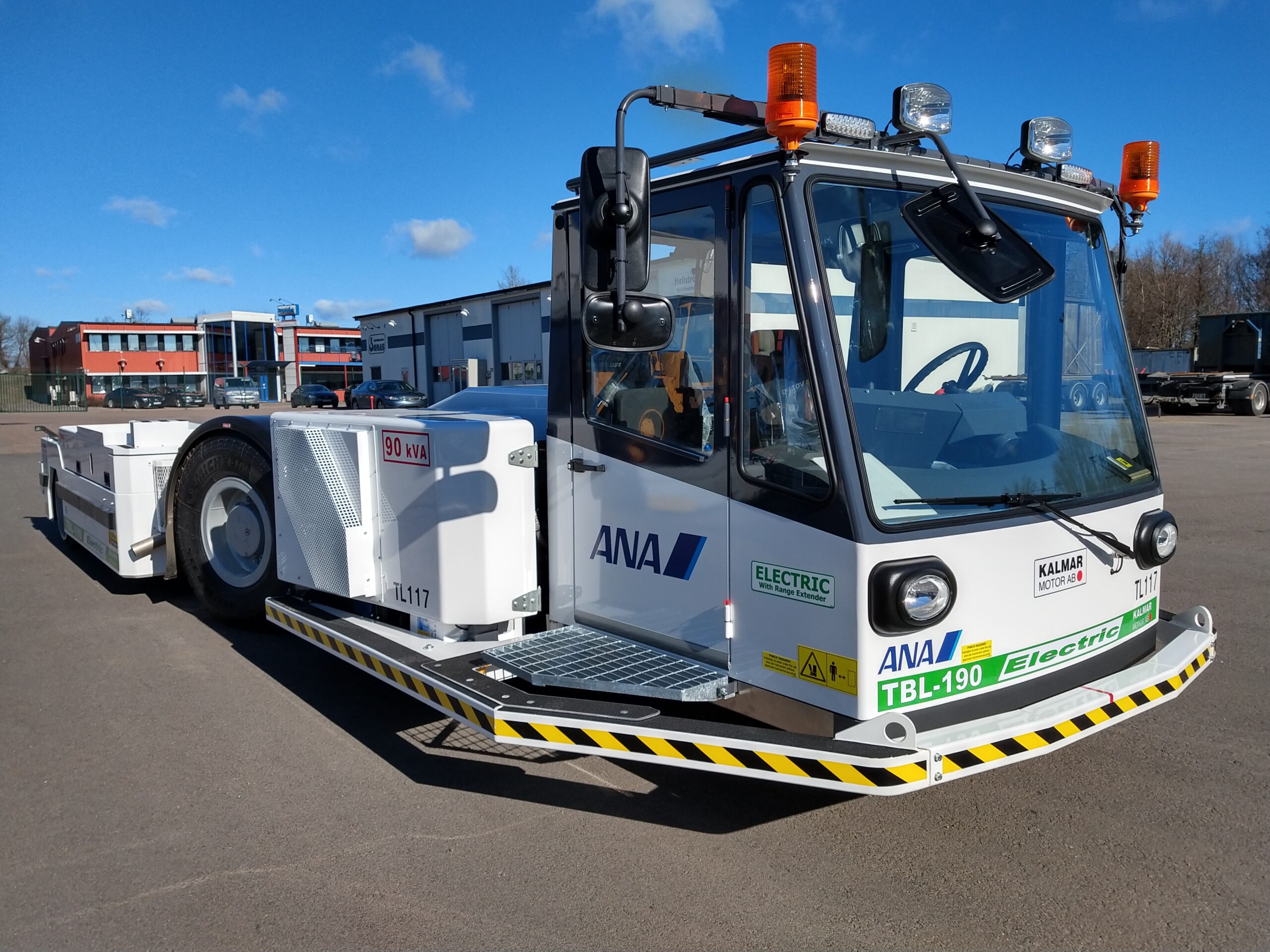 Aircraft Pushback Towbarless Tractor Kalmar TBL 190 New